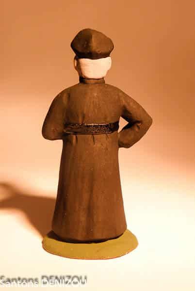 Santon Curé 7 cm | Crèche de Noël