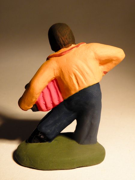 Santon Gitan accordéon 7 cm | Crèche de Noël